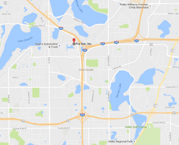 Fra-Dor Residential and Commercial Locations | Little Canada, MN
